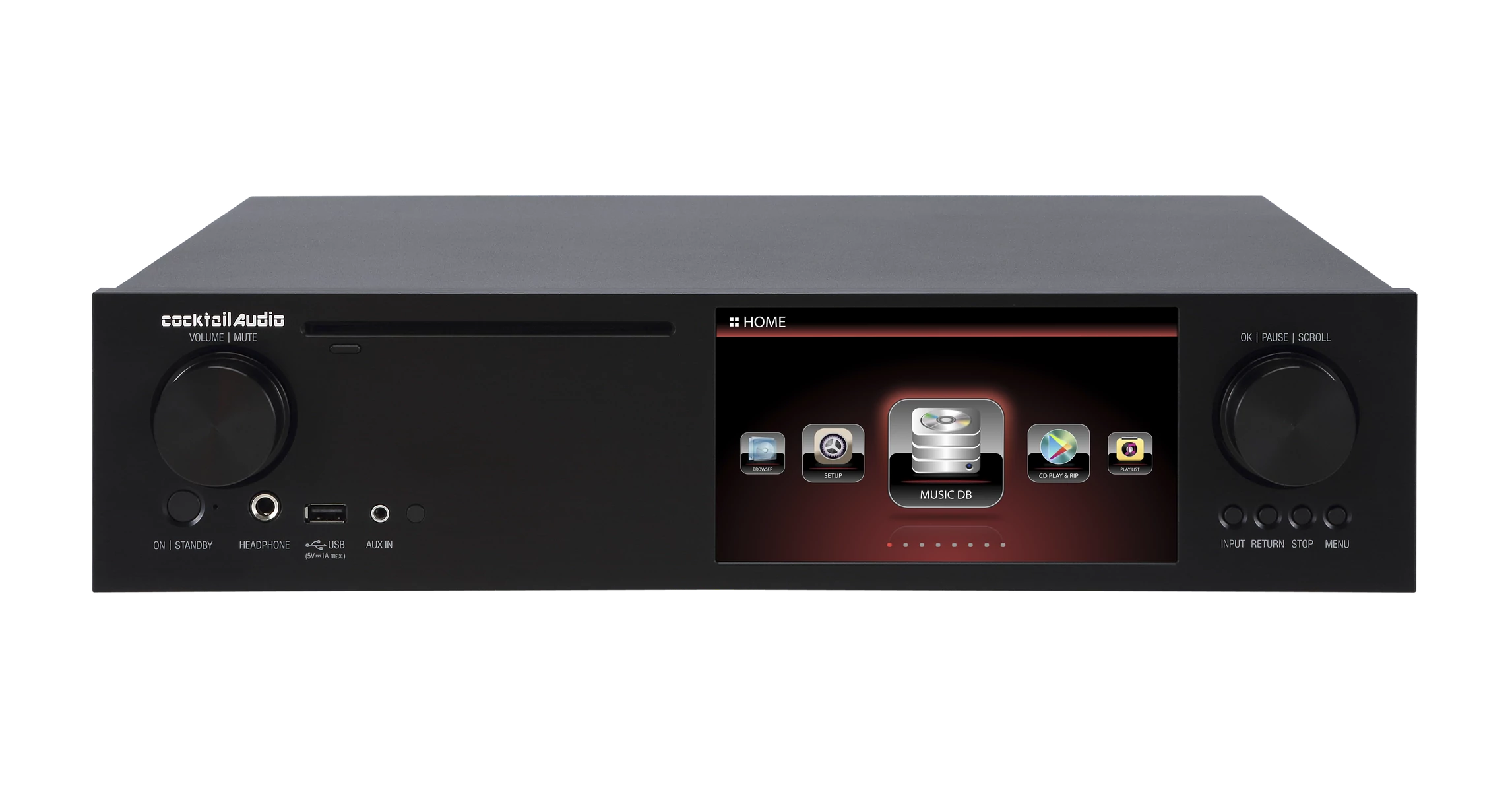 Cocktail Audio X35 multifunkciós hálózati lejátszó, beépített ...