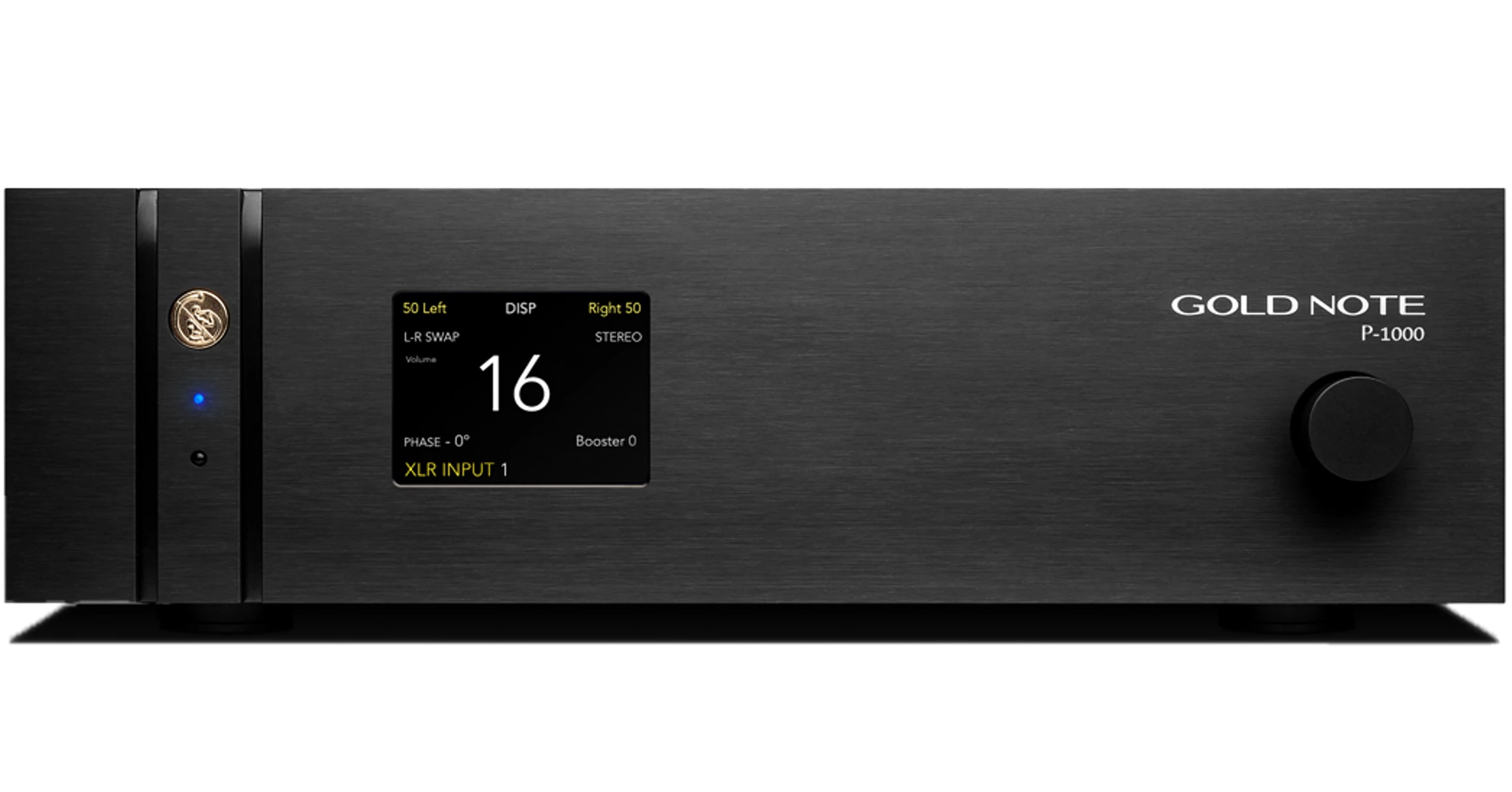 Gold Note P-1000 MKII Deluxe előerősítő, fekete (bemutató darab ...