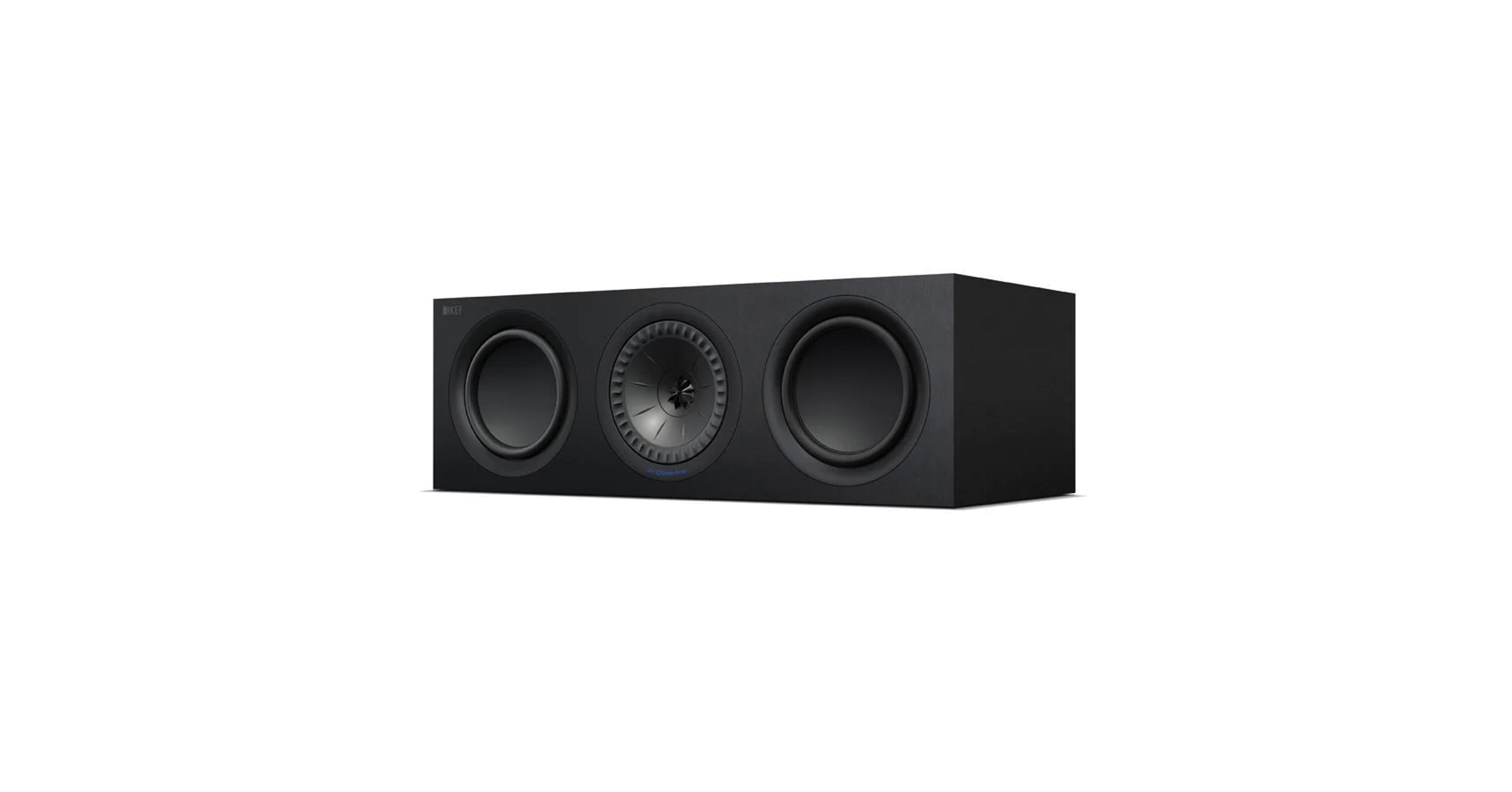 KEF Q650c centersugárzó, fekete | ExtremeAudio prémium HiFi webshop