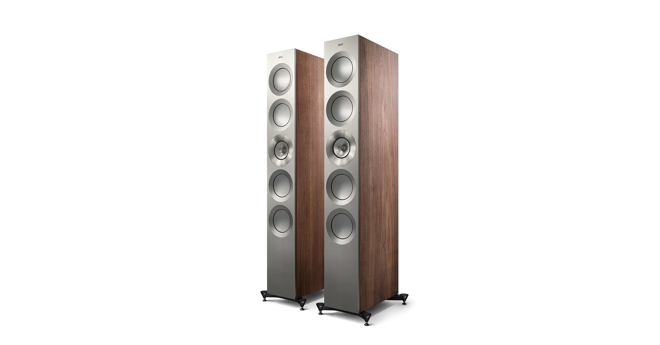 KEF Reference 5 Meta frontsugárzó, dió/ezüst | ExtremeAudio prémium ...