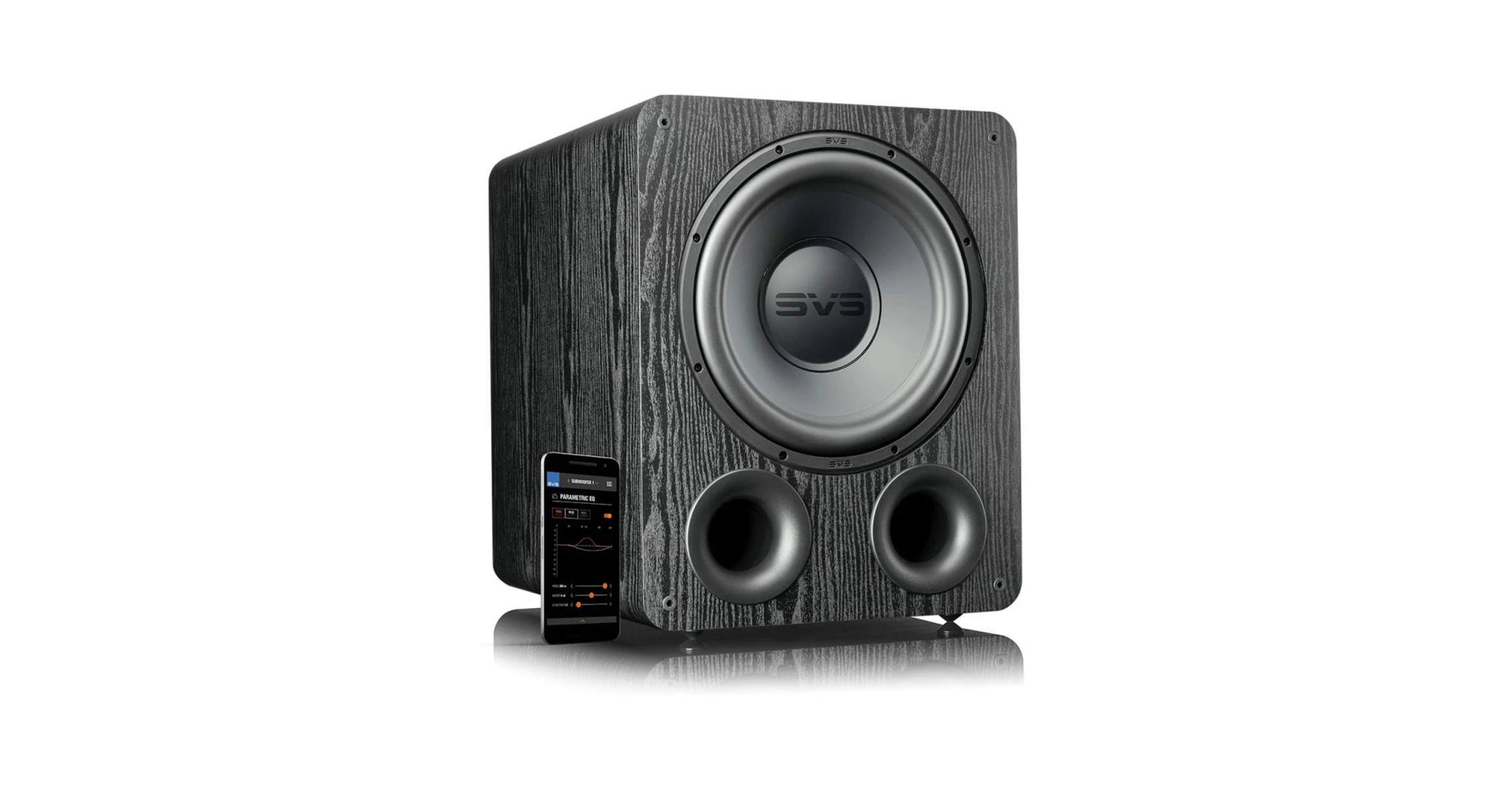 SVS PB-3000 aktív mélysugárzó, fekete tölgy | ExtremeAudio HiFi ...