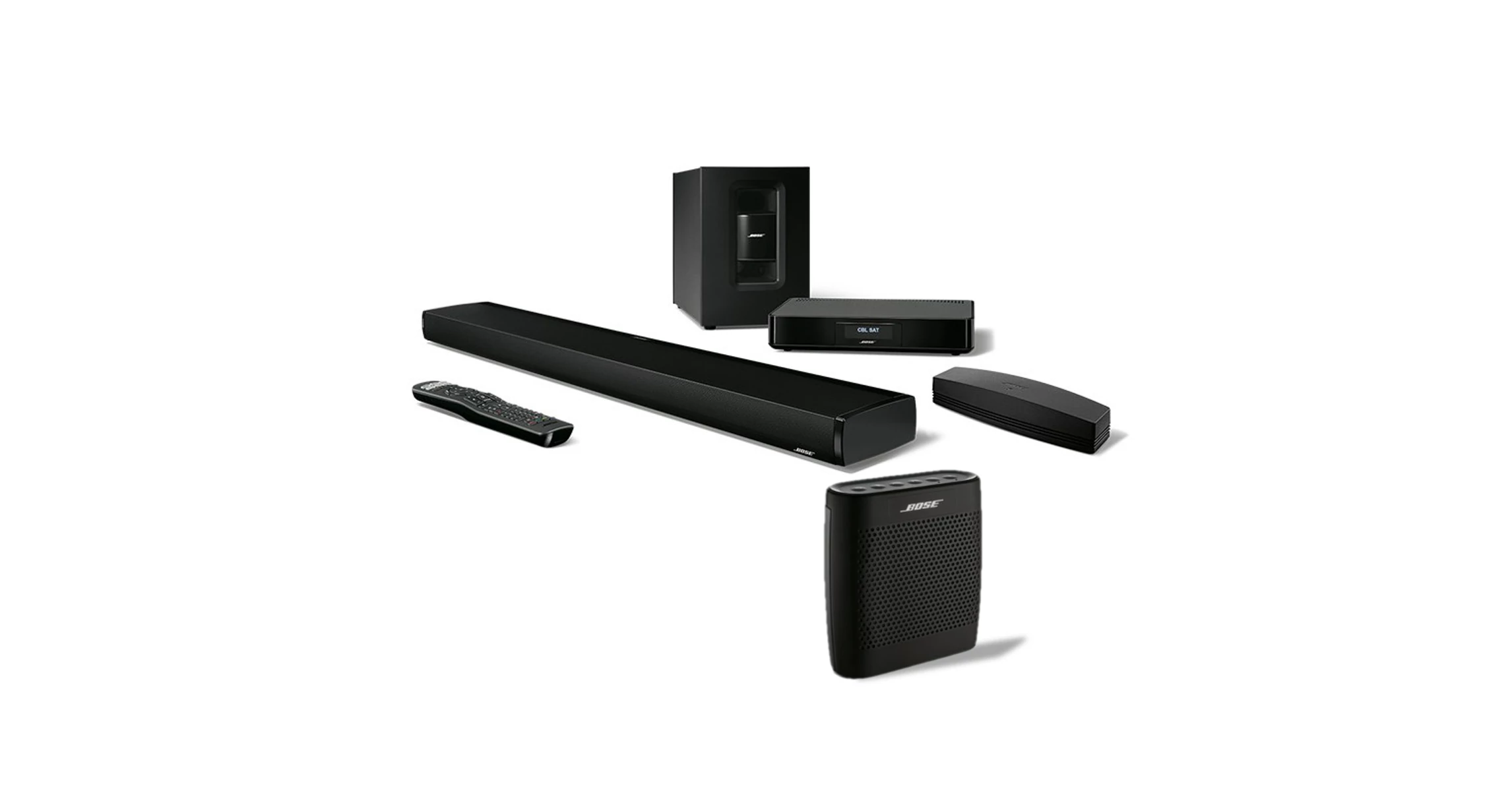 Bose SoundTouch 130 házimozi rendszer + ajándék SoundLink Colour ...