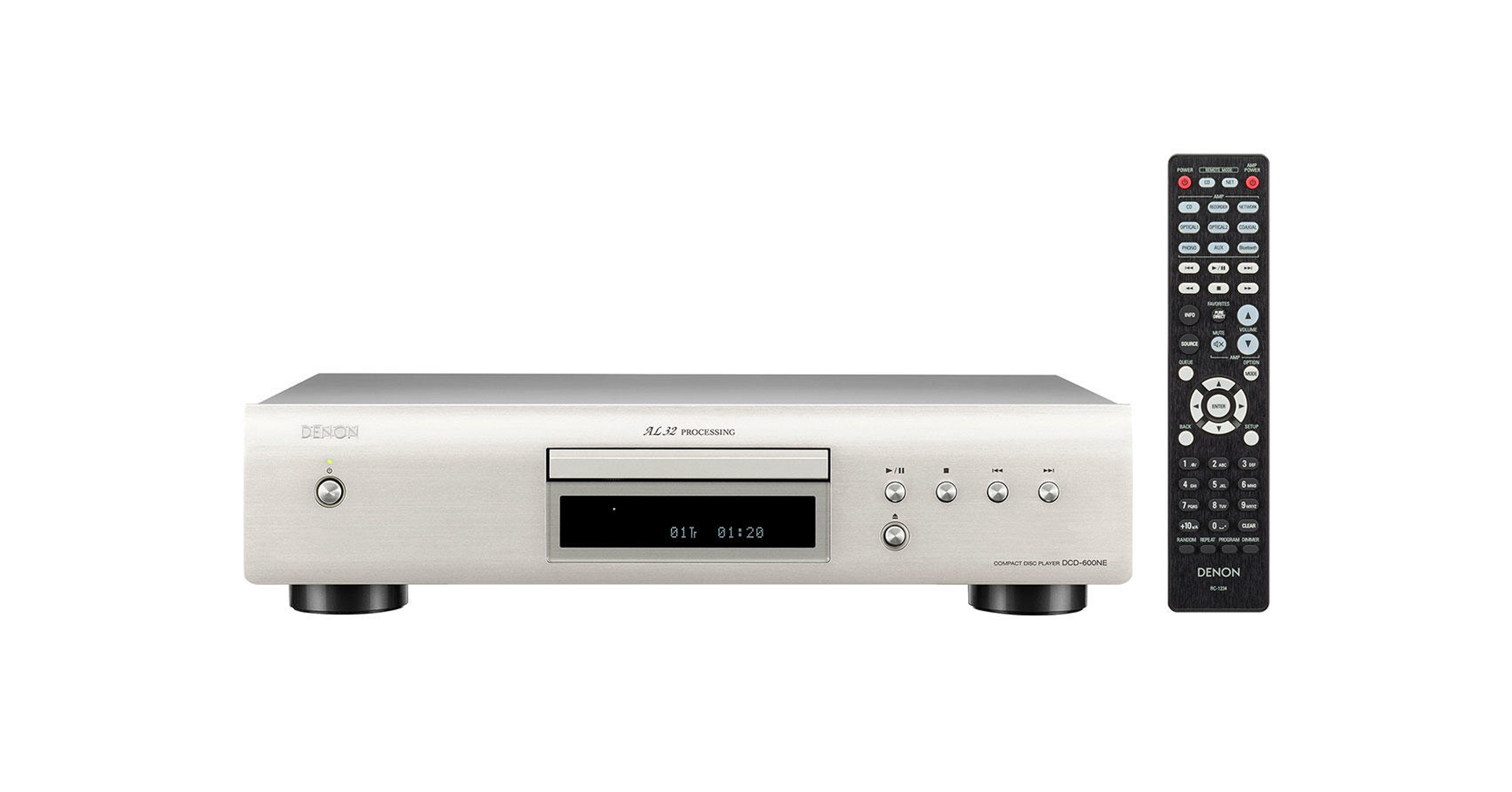 Denon DCD-600NE CD lejátszó, prémium ezüst | ExtremeAudio prémium HiFi ...