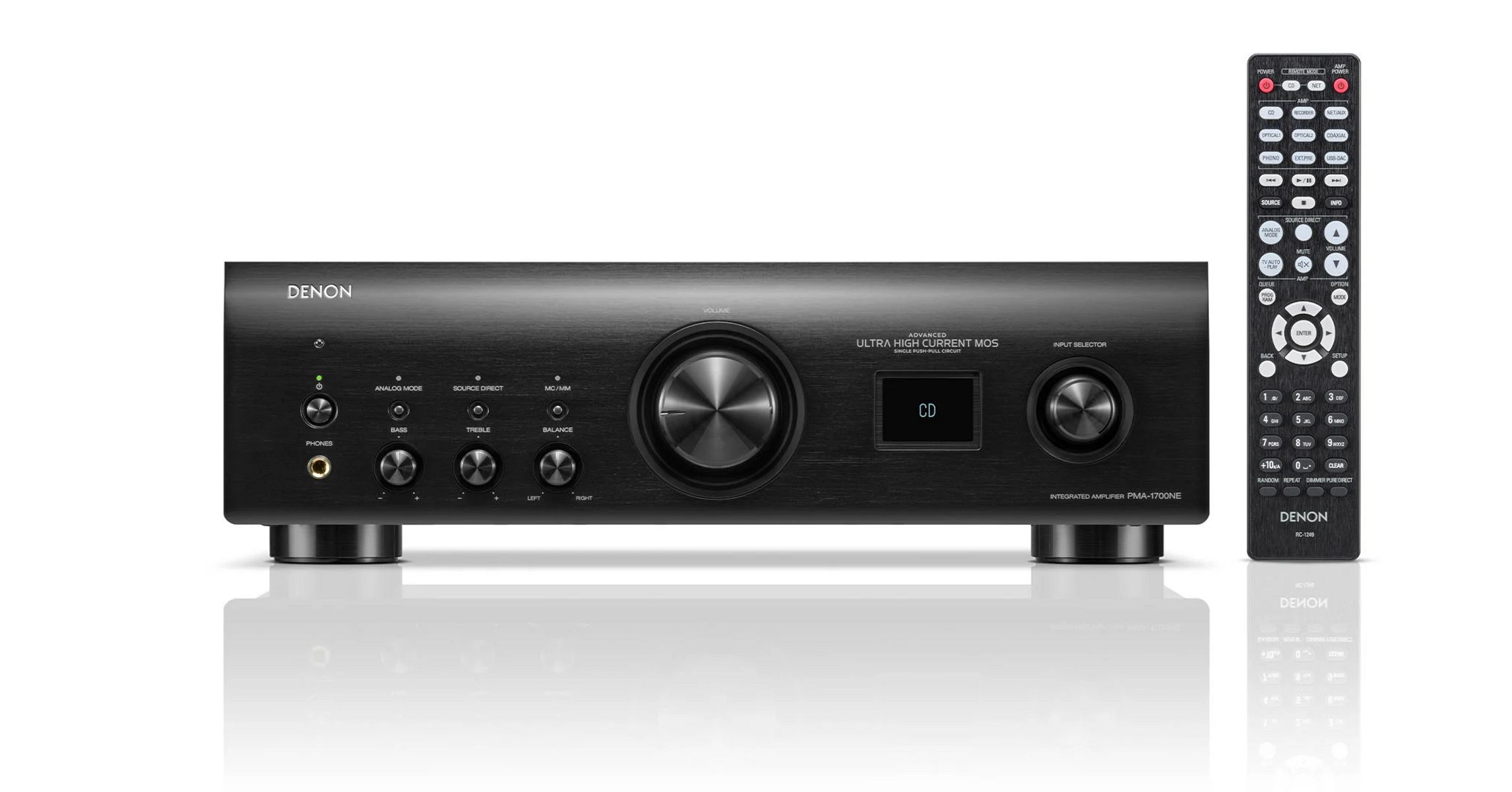 Denon PMA-1700NE Sztereó integrált erősítő, fekete | ExtremeAudio prémium HiFi webshop