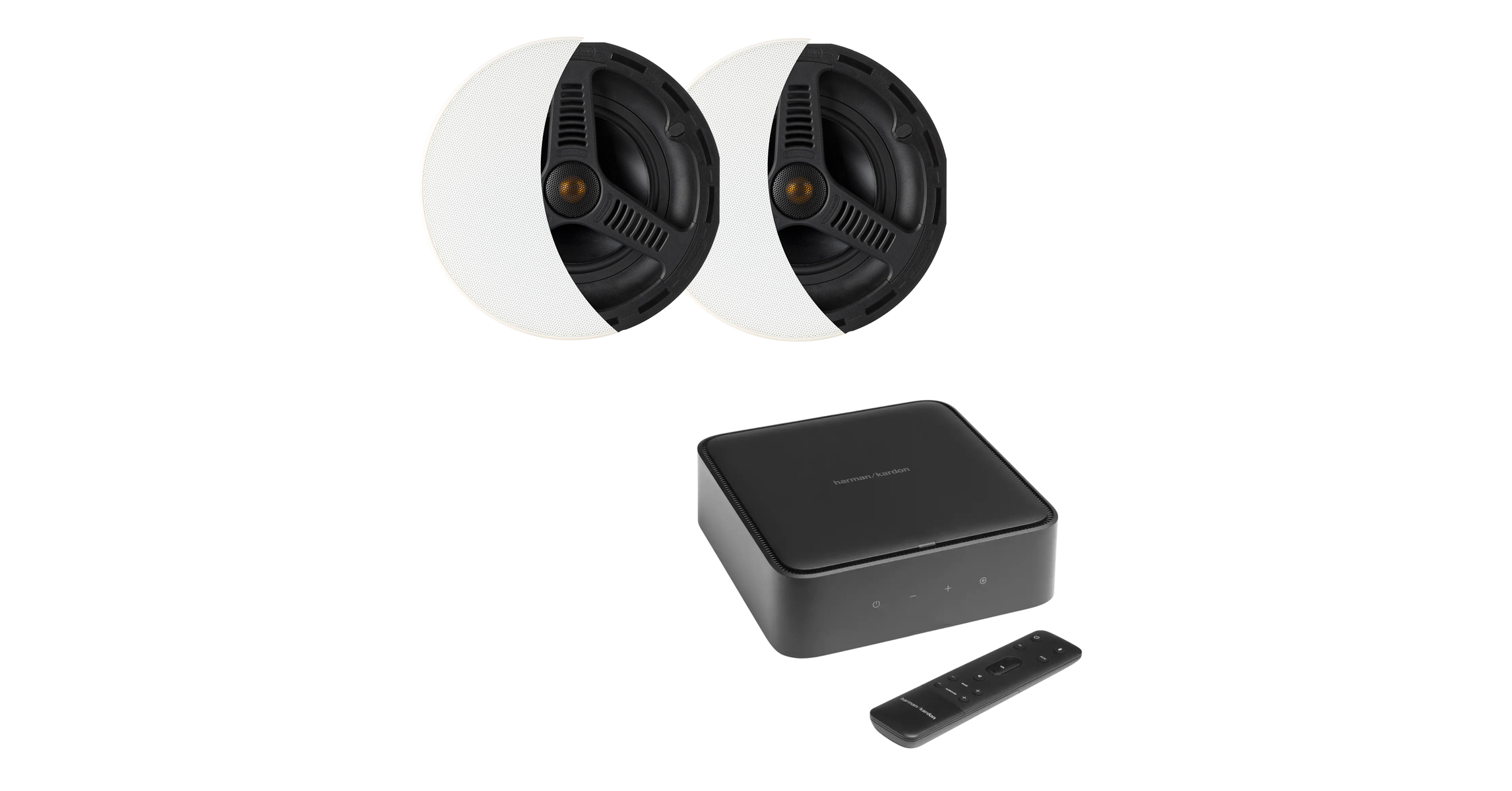Harman Kardon Citation Amp + Monitor Audio AWC280 kültéri szett ...