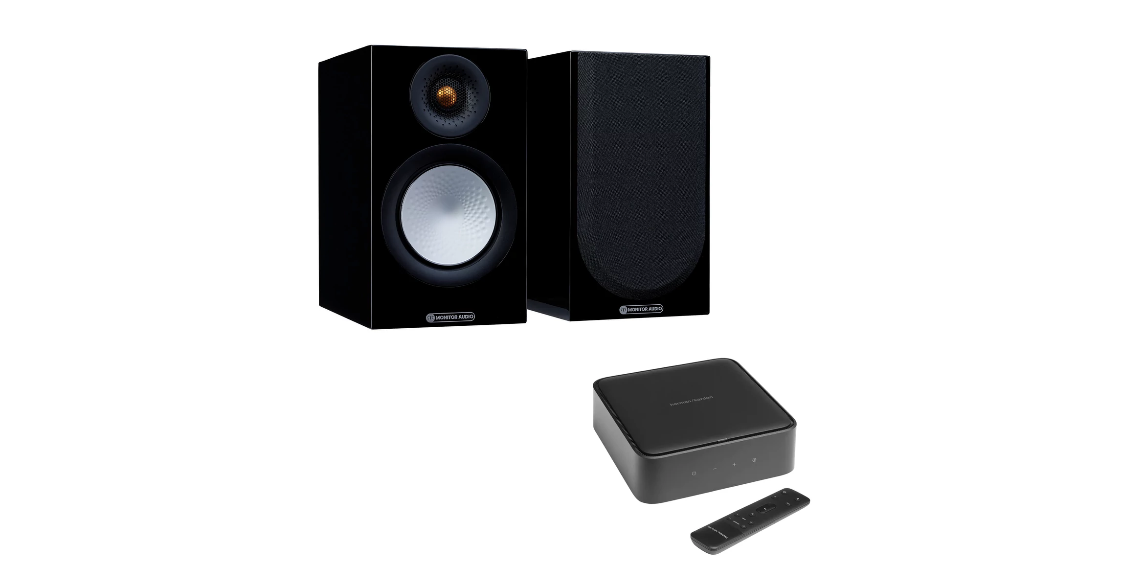 Harman Kardon Citation Amp + Monitor Audio Silver 50 7G beltéri szett ...